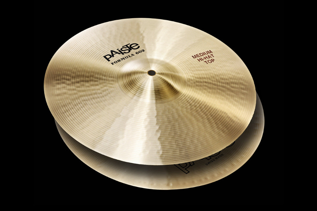ฉาบ แฉ ไฮแฮท Paiste Formula 602 Classic Medium Hi-Hat สำหรับกลองชุด ...